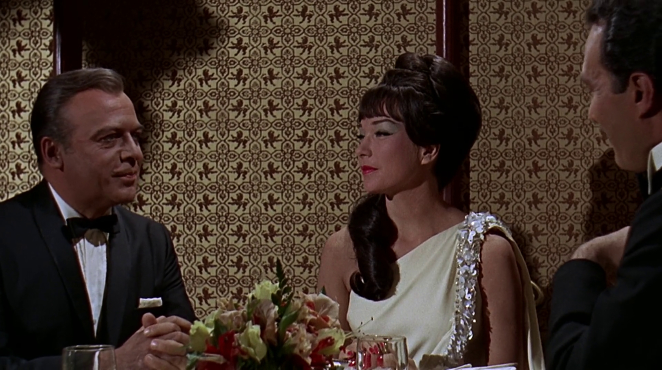 Herbert Lom, Shirley MacLaine and Richard Angarola