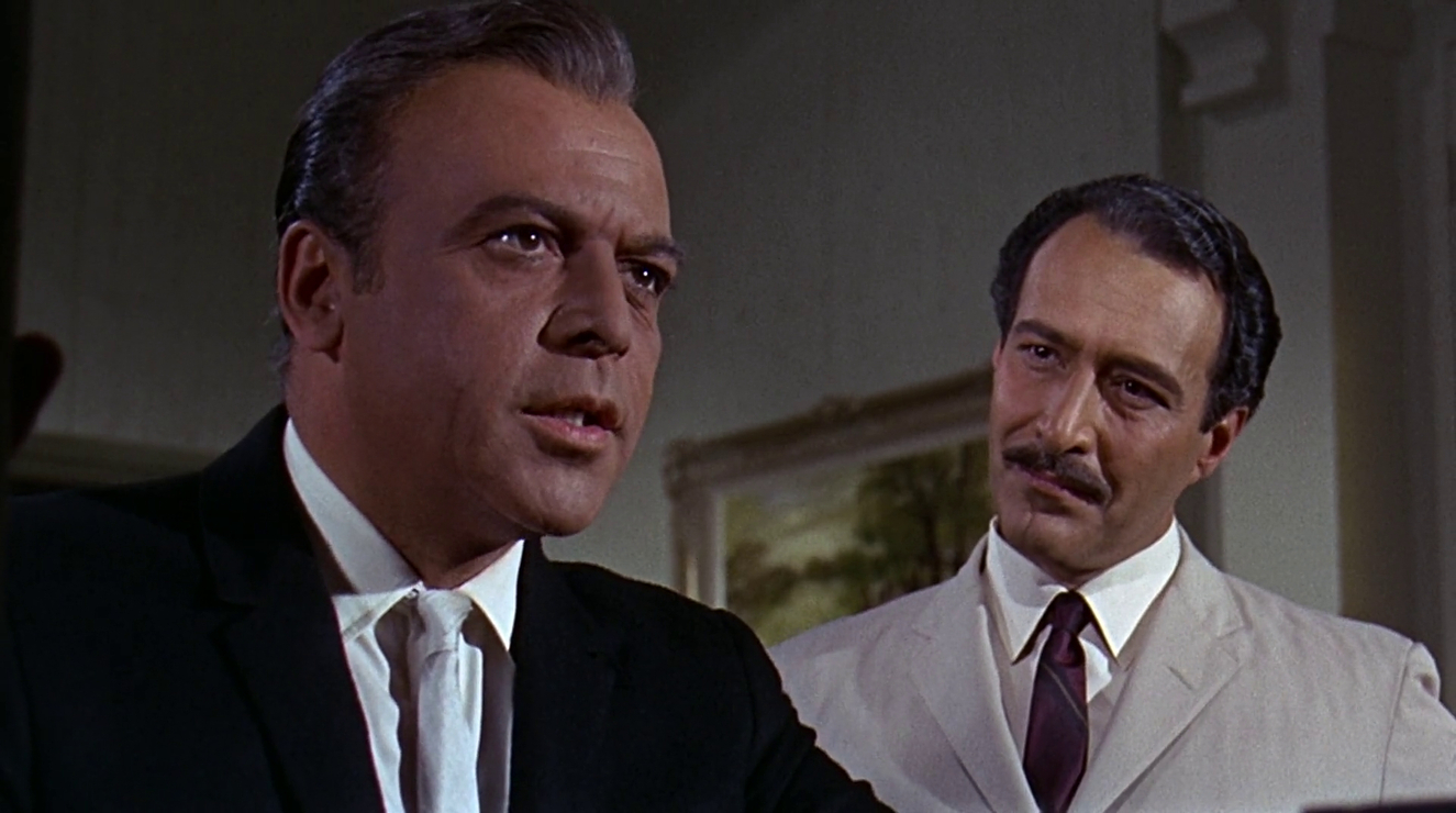 Herbert Lom and Richard Angarola
