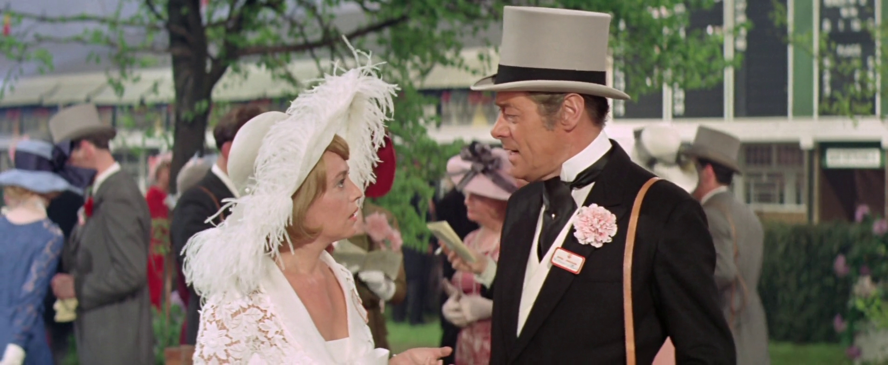 Jeanne Moreau and Rex Harrison