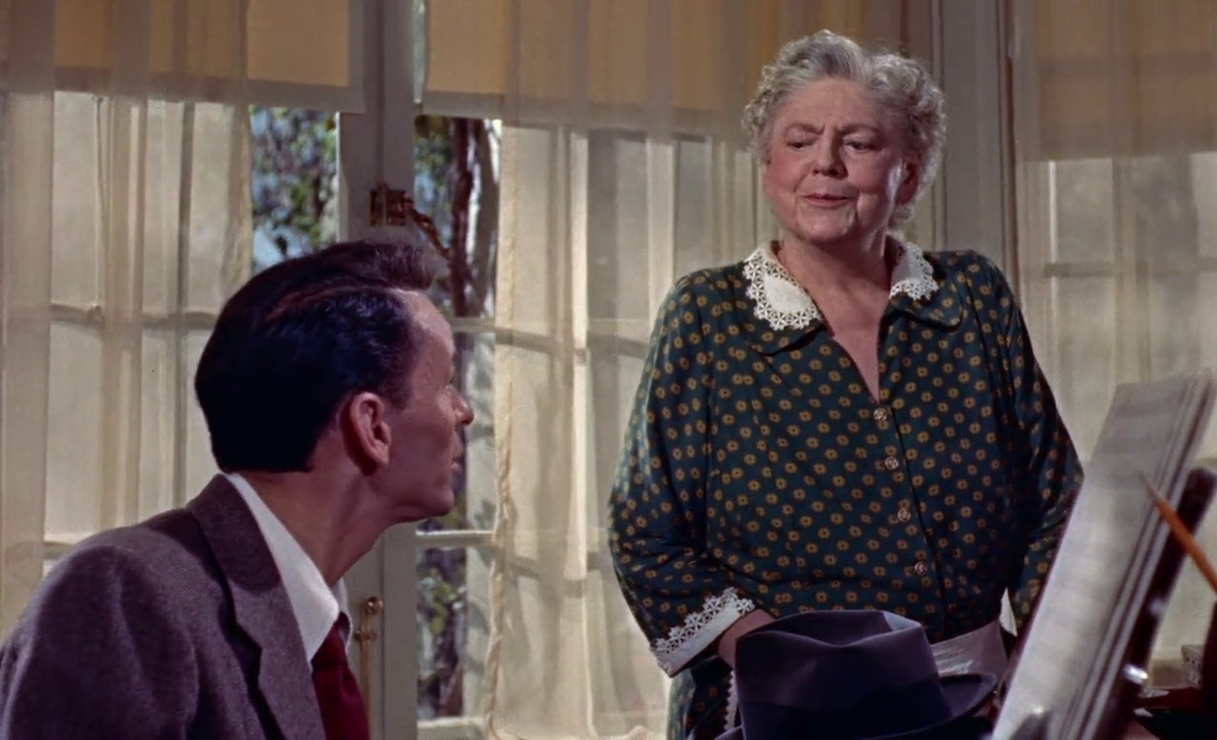 Frank Sinatra and Ethel Barrymore