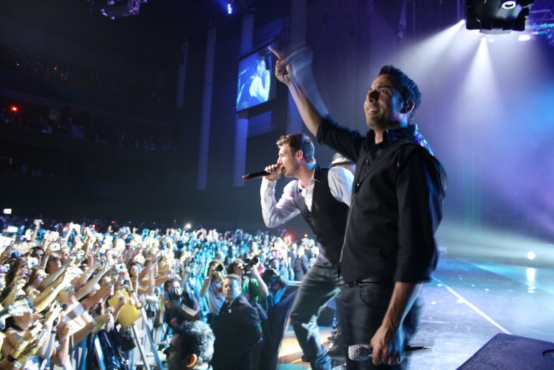 ON STAGE IN SAN PAULO, BRASIL
