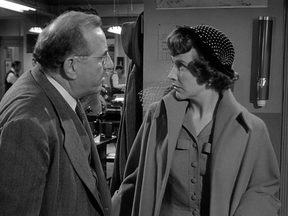 Ed Begley and Kim Hunter