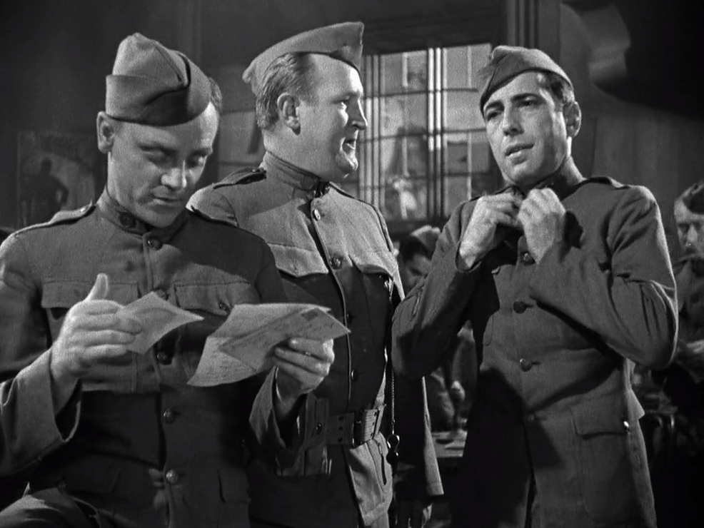 James Cagney, Joe Sawyer and Humphrey Bogart