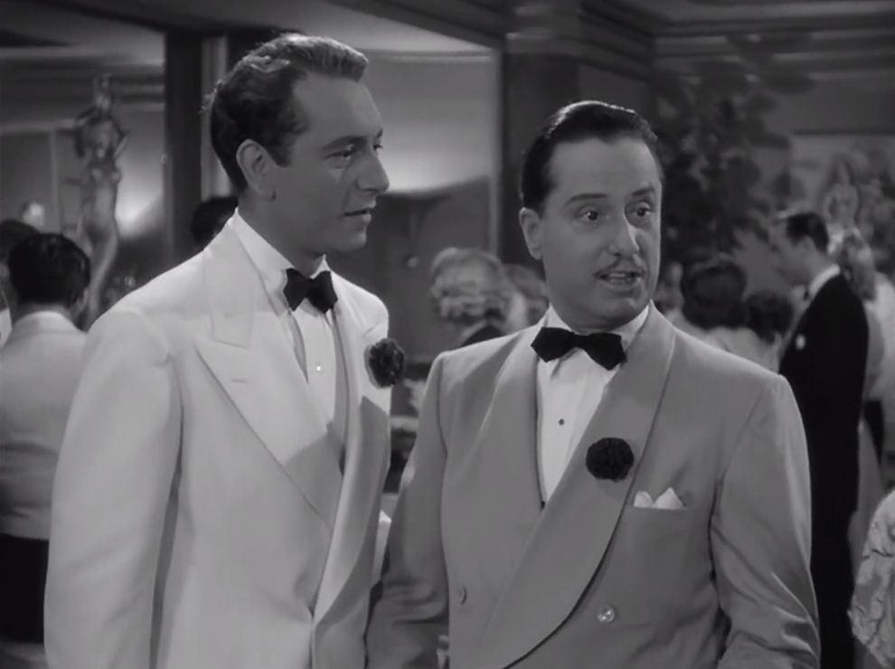 Paul Henreid and James Rennie