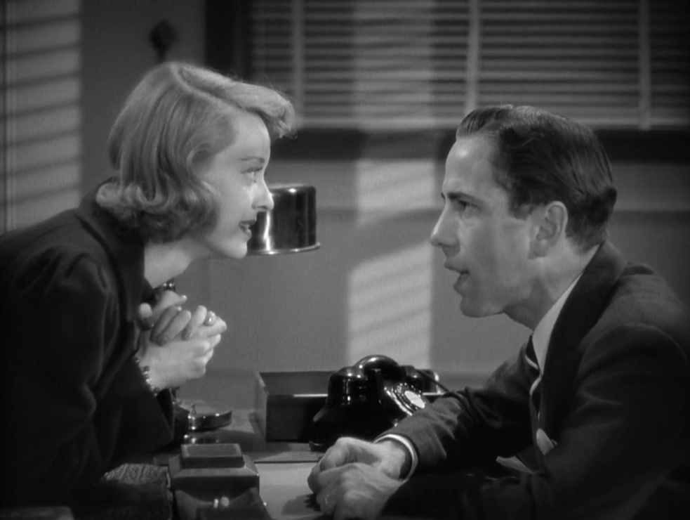 Bette Davis and Humphrey Bogart