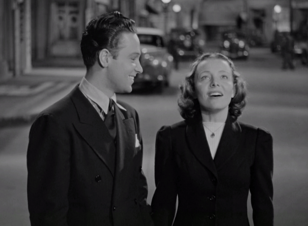 William Holden and Jane Bryan