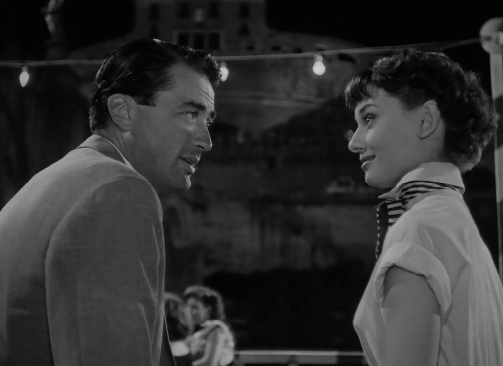 Gregory Peck and Audrey Hepburn
