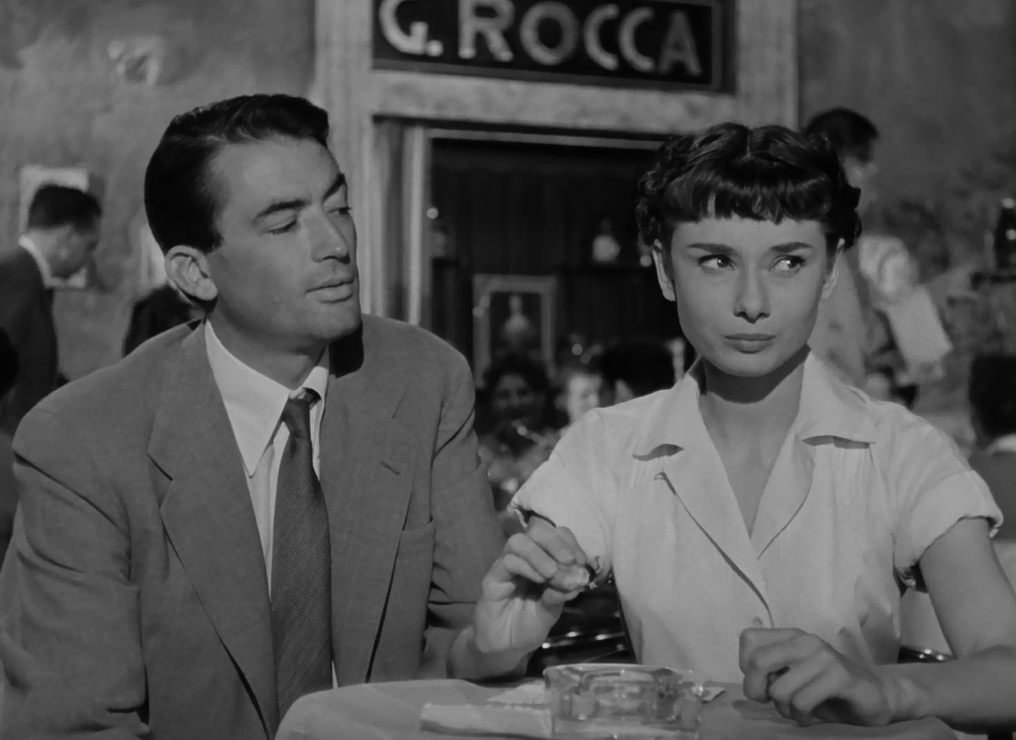 Gregory Peck and Audrey Hepburn