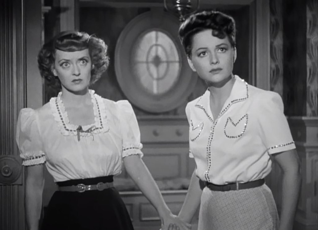 Bette Davis and Olivia de Havilland