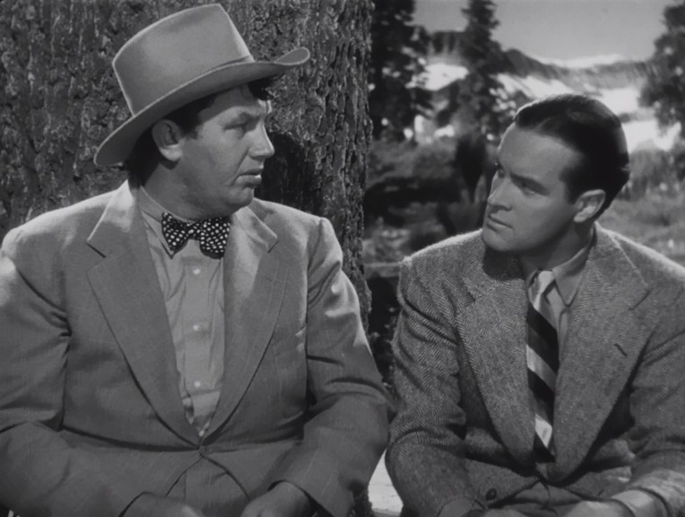 Andy Devine and Bob Hope