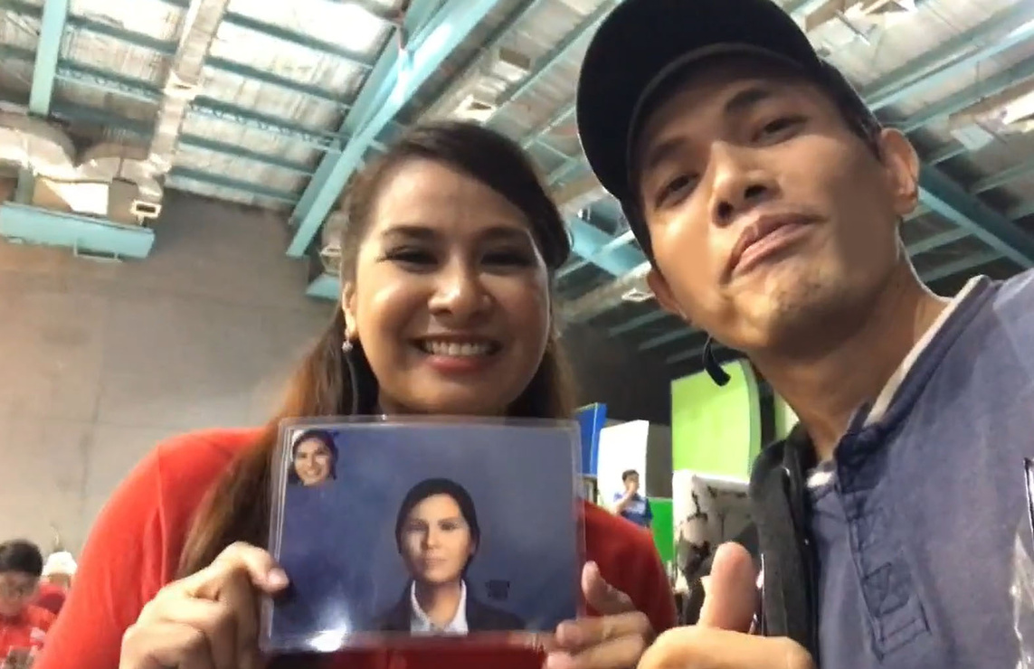 Ma'am Shiela Salaysay #Idol kong Courtside Reporte