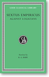 Sextus Empiricus, II: Against the Logicians (Loeb Classical Library ...