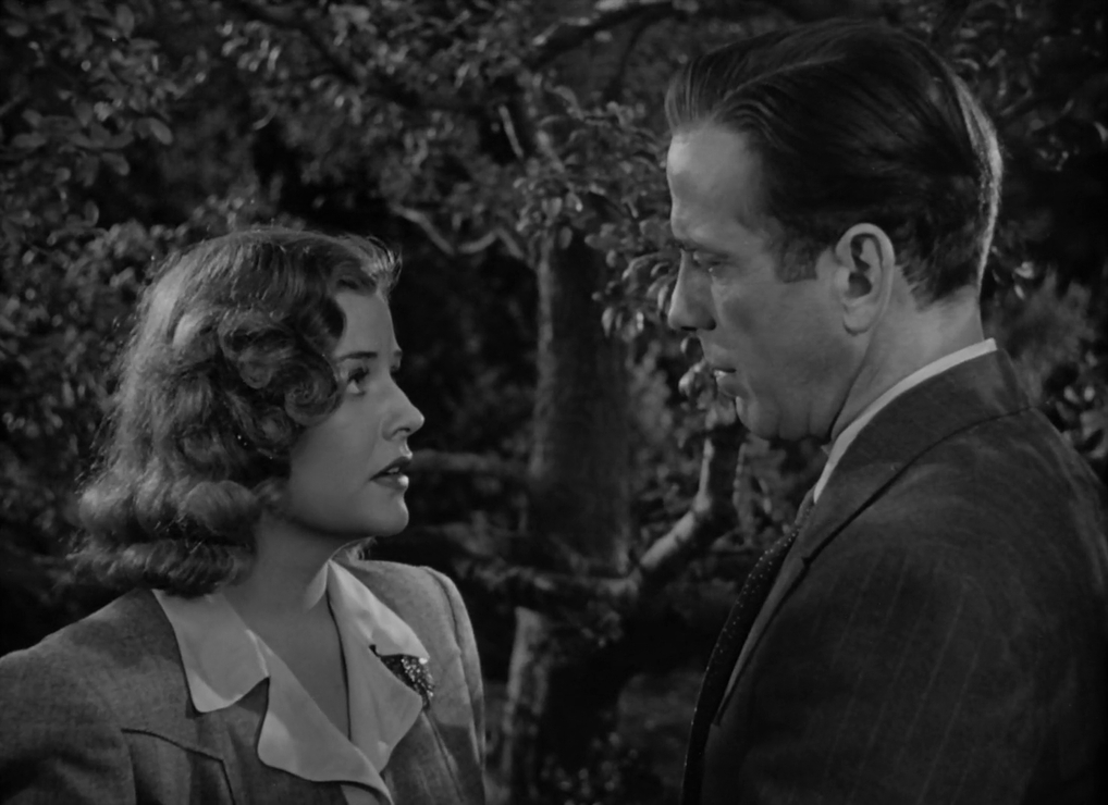 Kaaren Verne and Humphrey Bogart