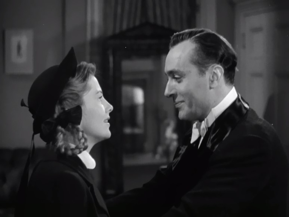 Joan Fontaine and Charles Boyer