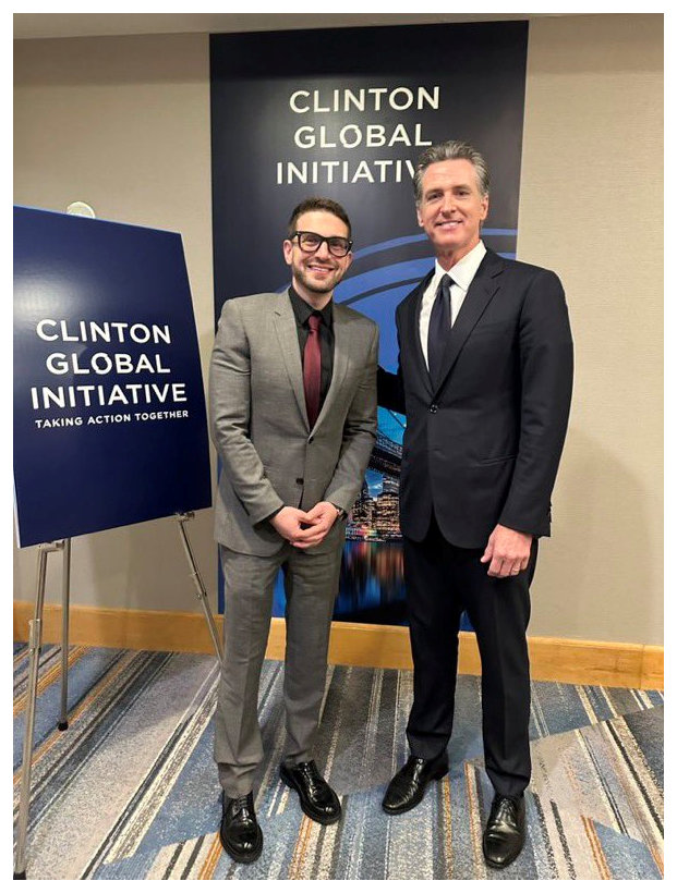 Alex Soros, Gavin Newsom