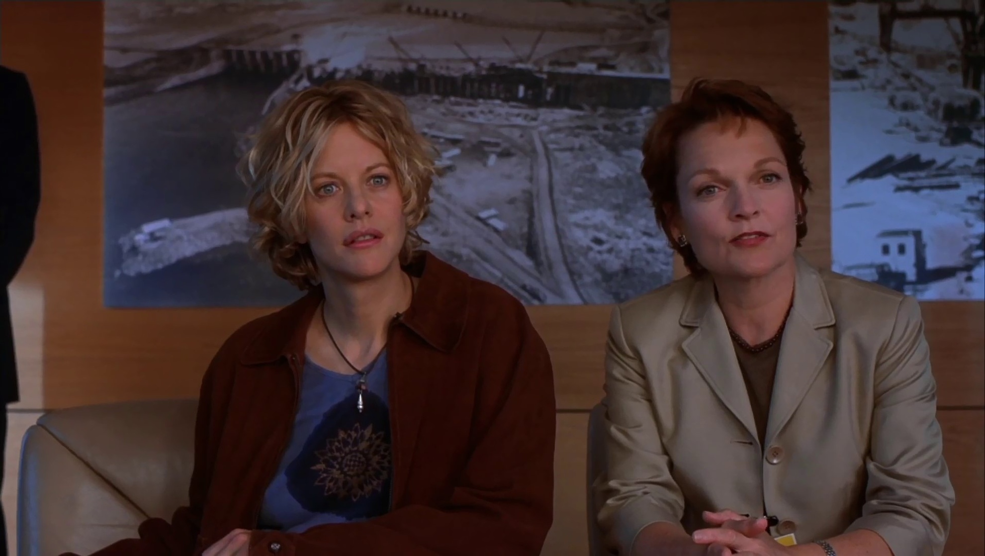 Meg Ryan and Pamela Reed