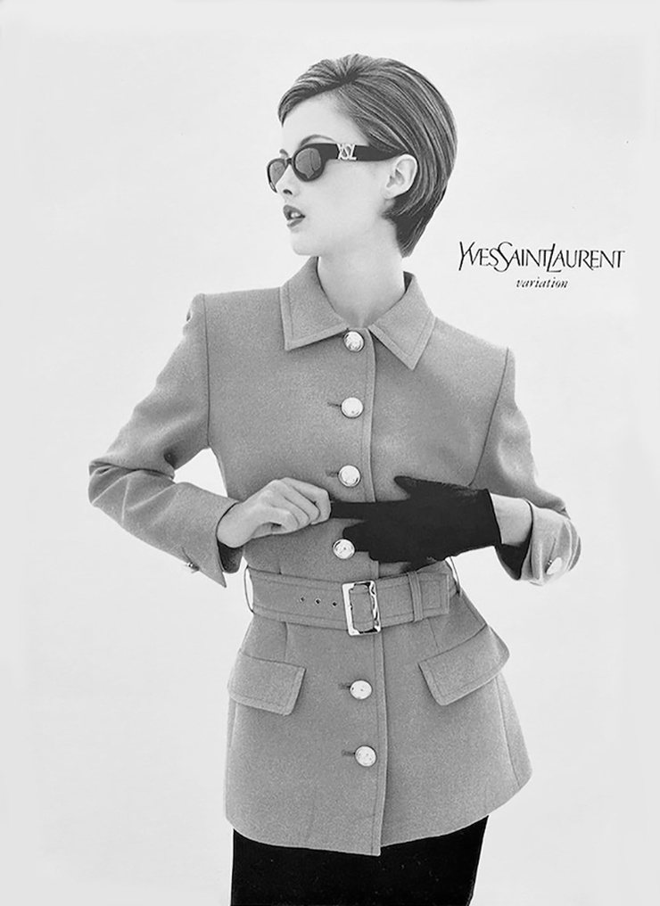 Trish Goff - YSL SS1996 Campaign