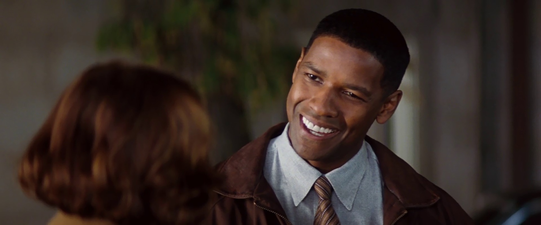 Embeth Davidtz and Denzel Washington