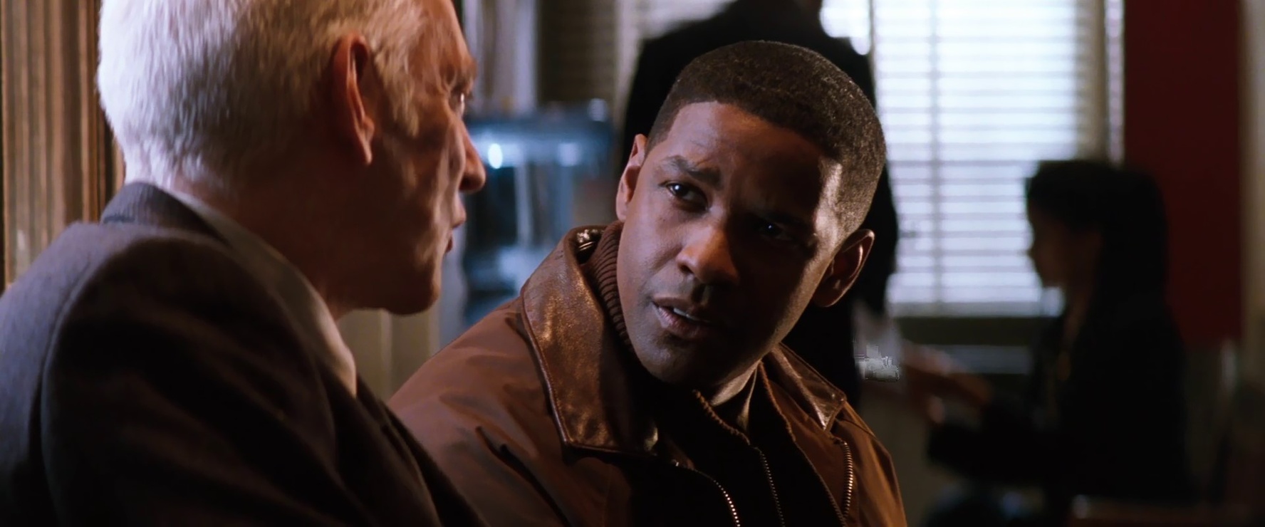 Donald Sutherland and Denzel Washington