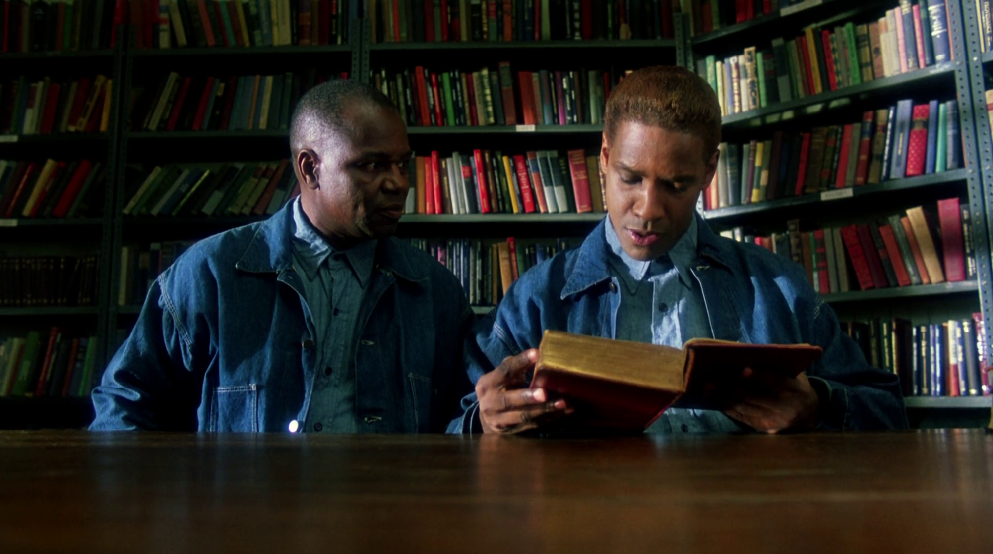 Albert Hall and Denzel Washington