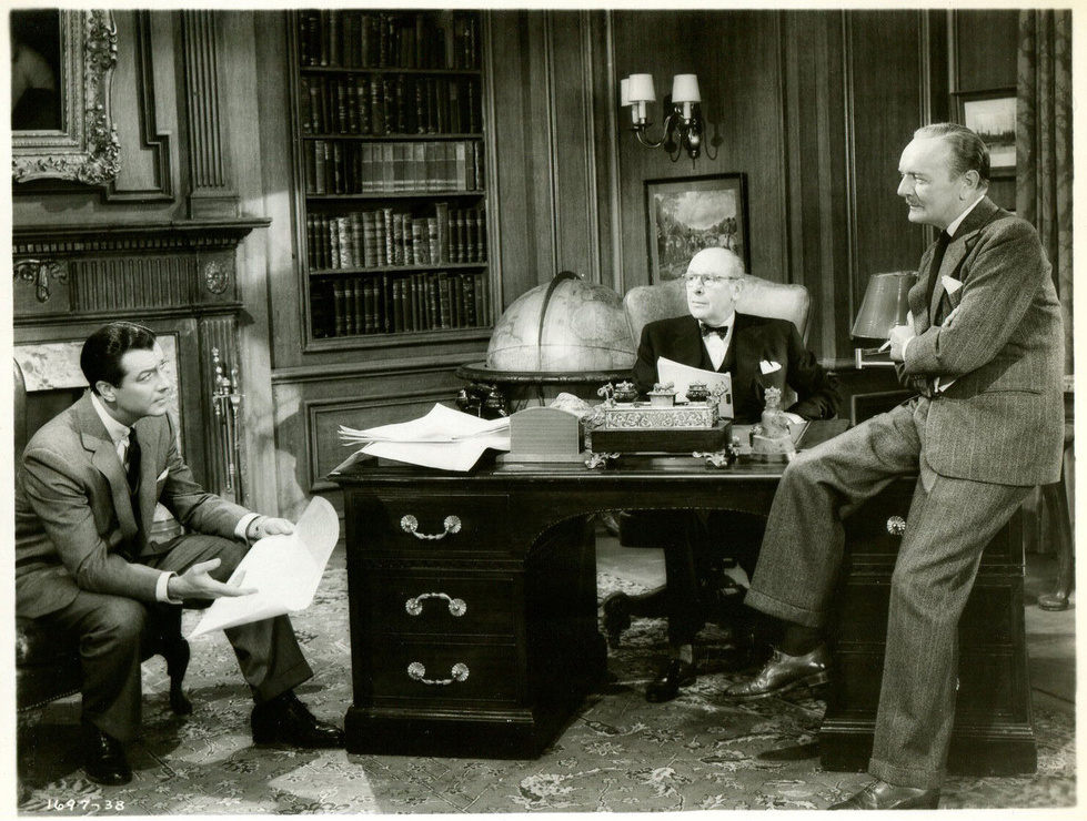 Robert Taylor, Cedric Hardwicke, Jack Raine