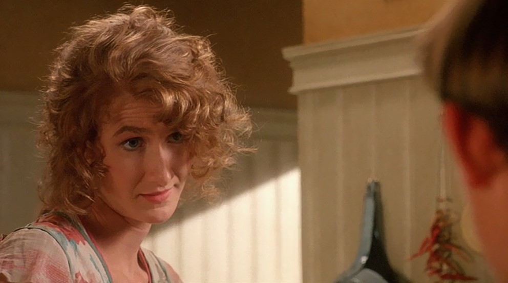 Laura Dern and Lukas Haas