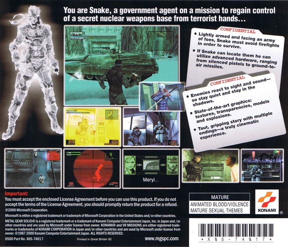 Picture of Metal Gear Solid