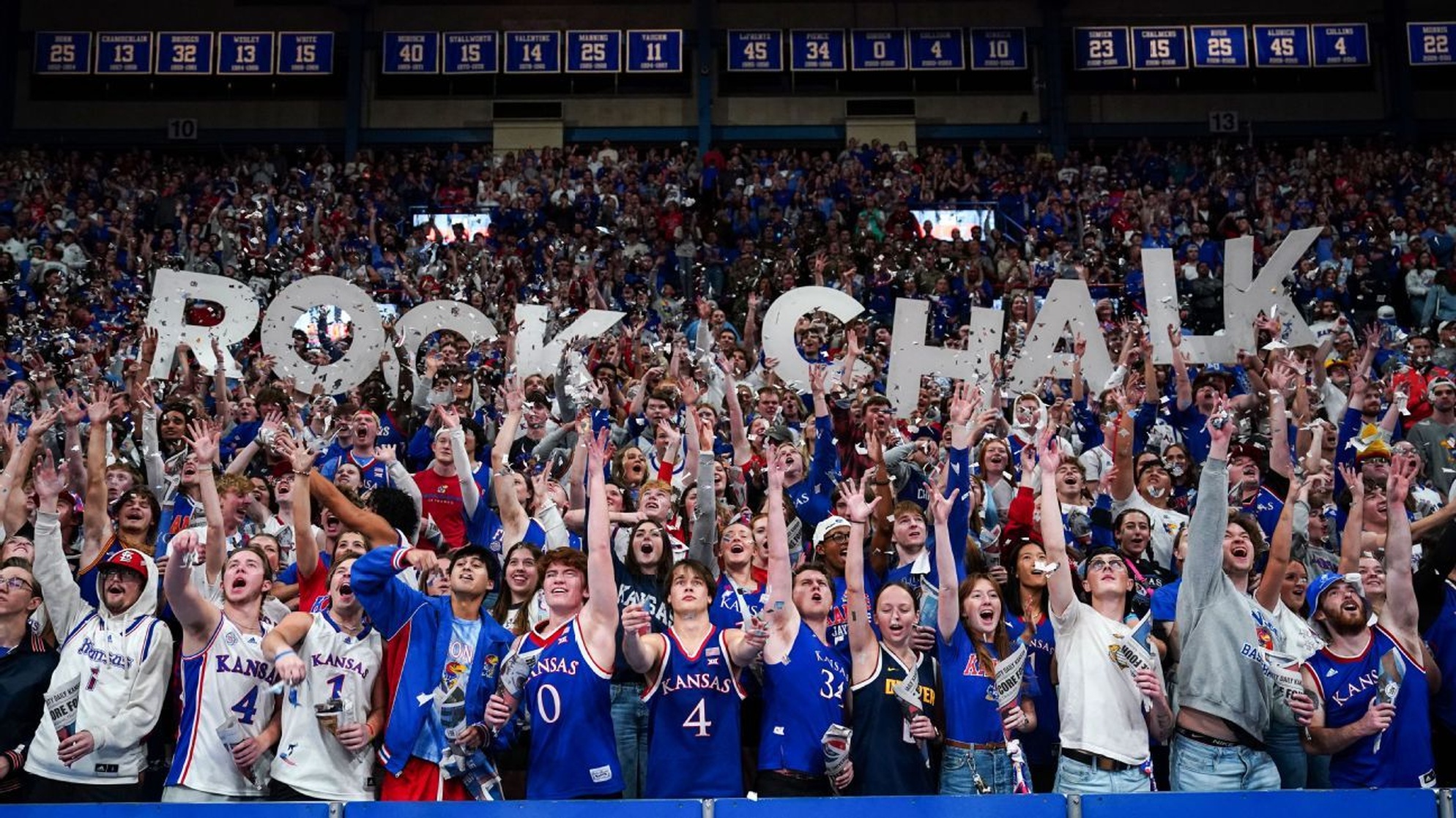 Picture of Kansas Jayhawks Basketball