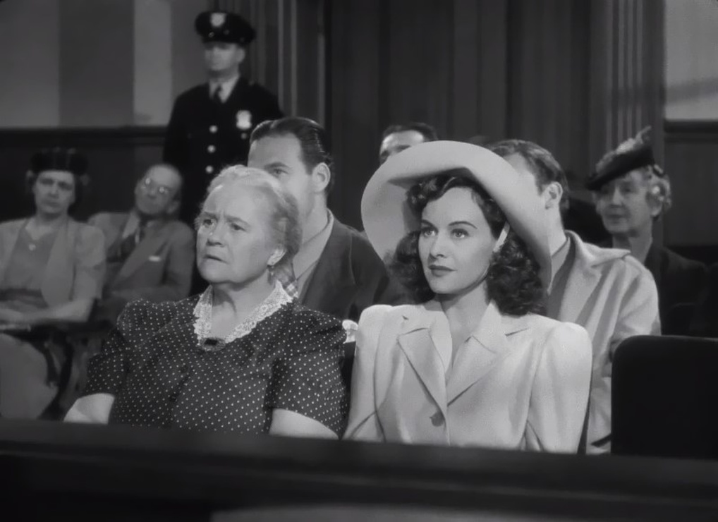 Mary Gordon and Paulette Goddard