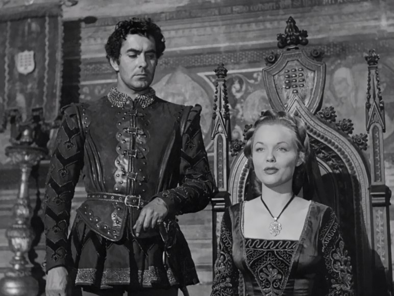 Tyrone Power and Wanda Hendrix