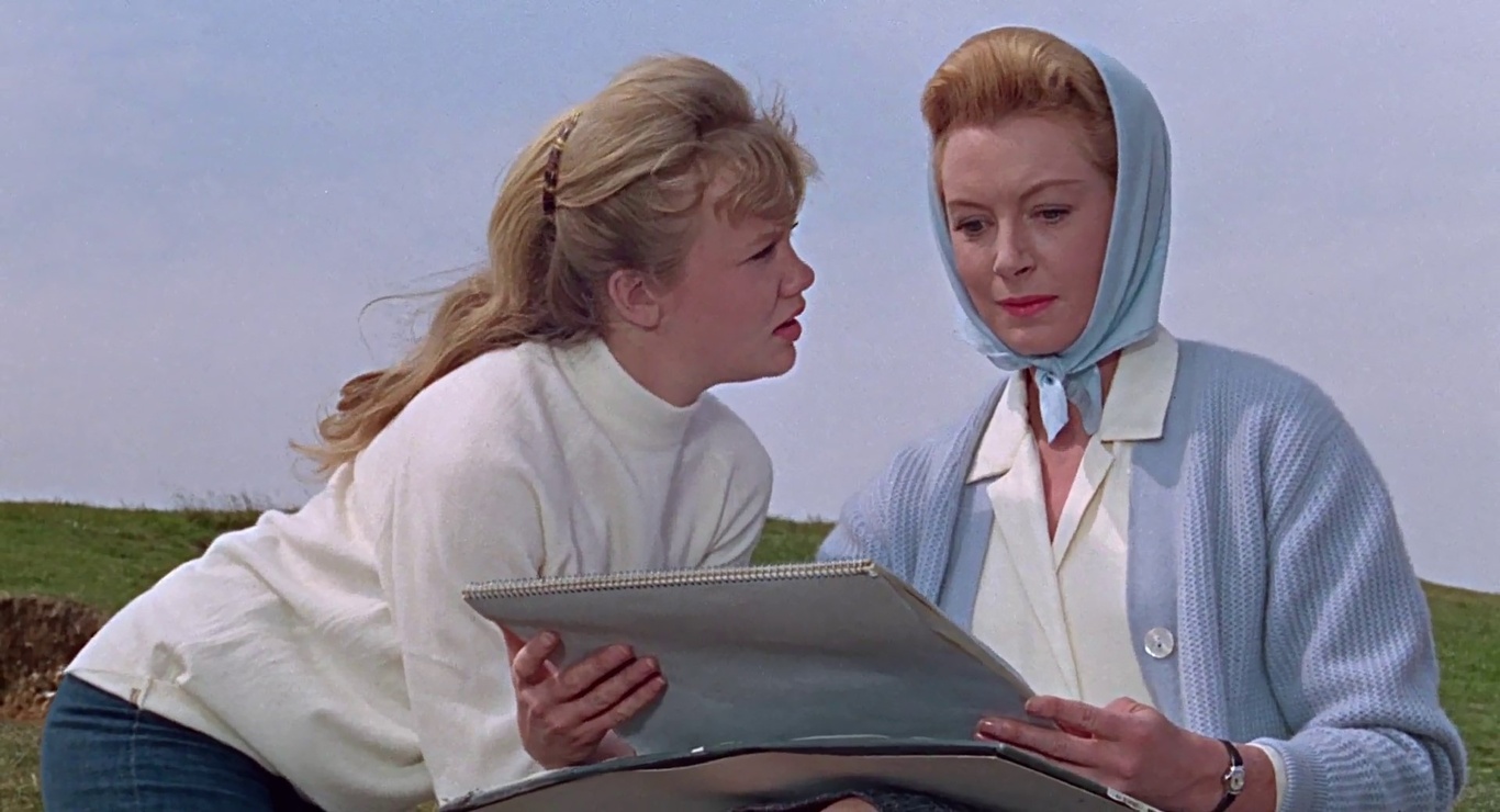 Hayley Mills and Deborah Kerr