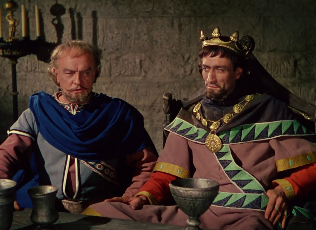 Basil Sydney and Guy Rolfe