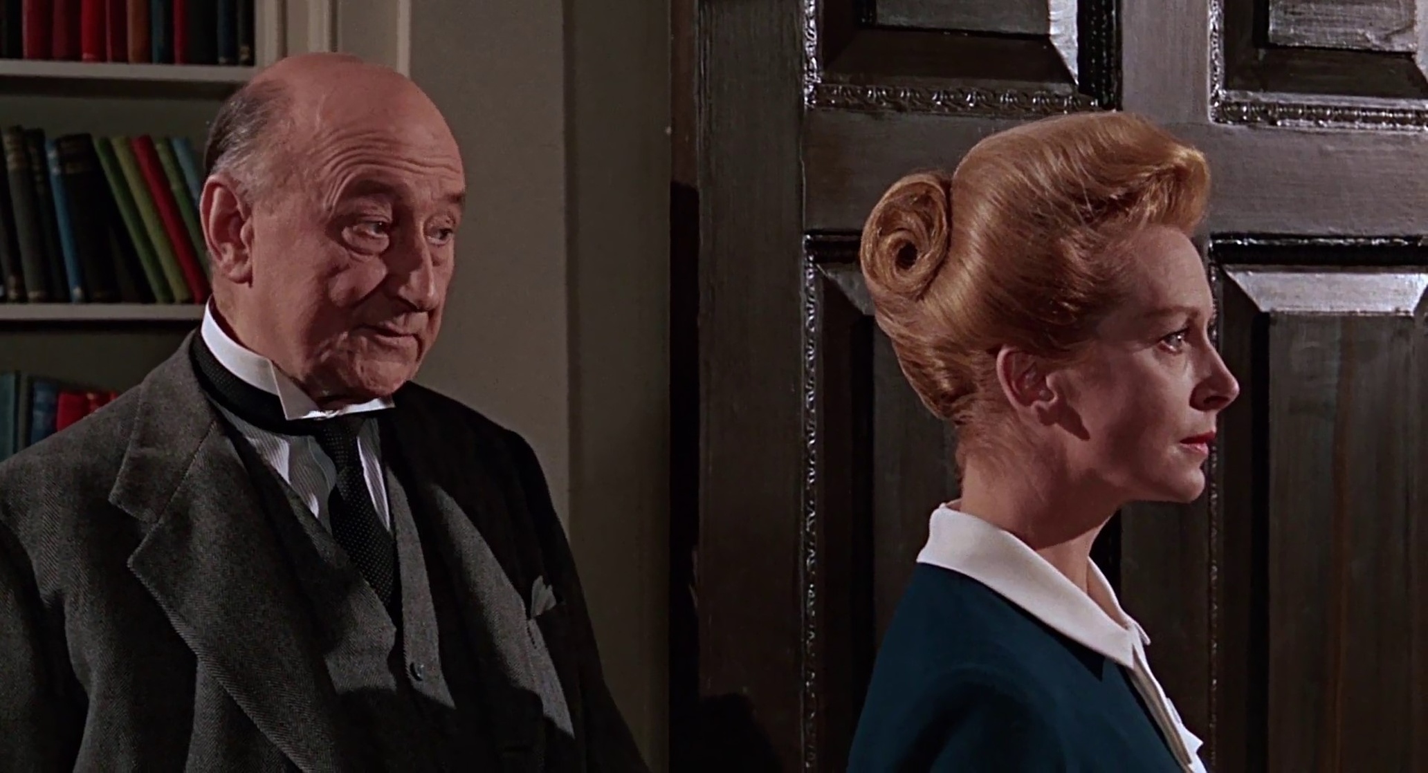 Felix Aylmer and Deborah Kerr