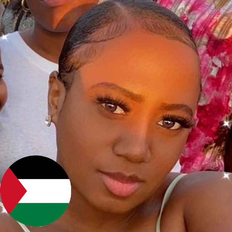 Shamara Adams supports FREE GAZA / #FREEGAZA