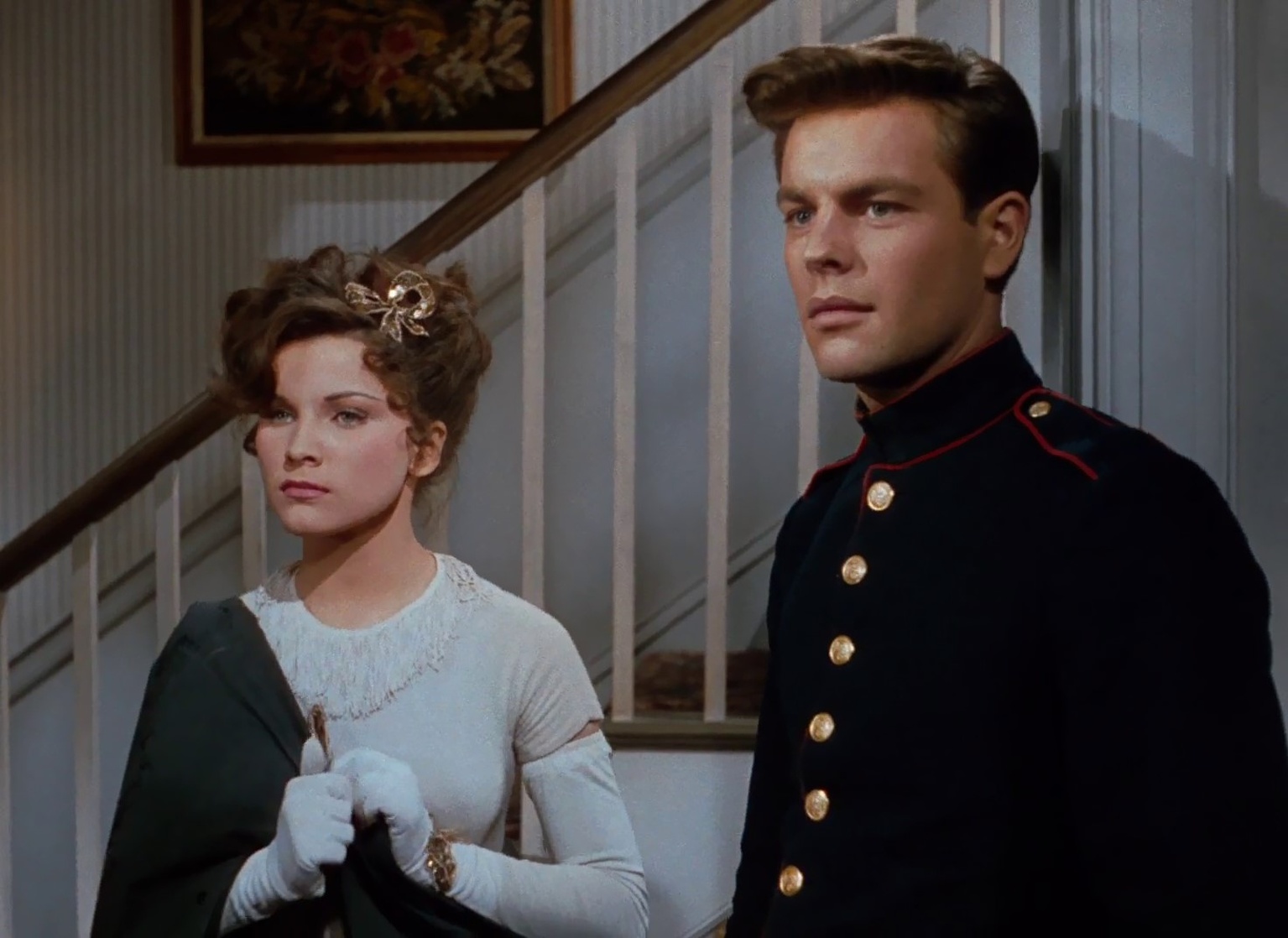 Debra Paget and Robert Wagner