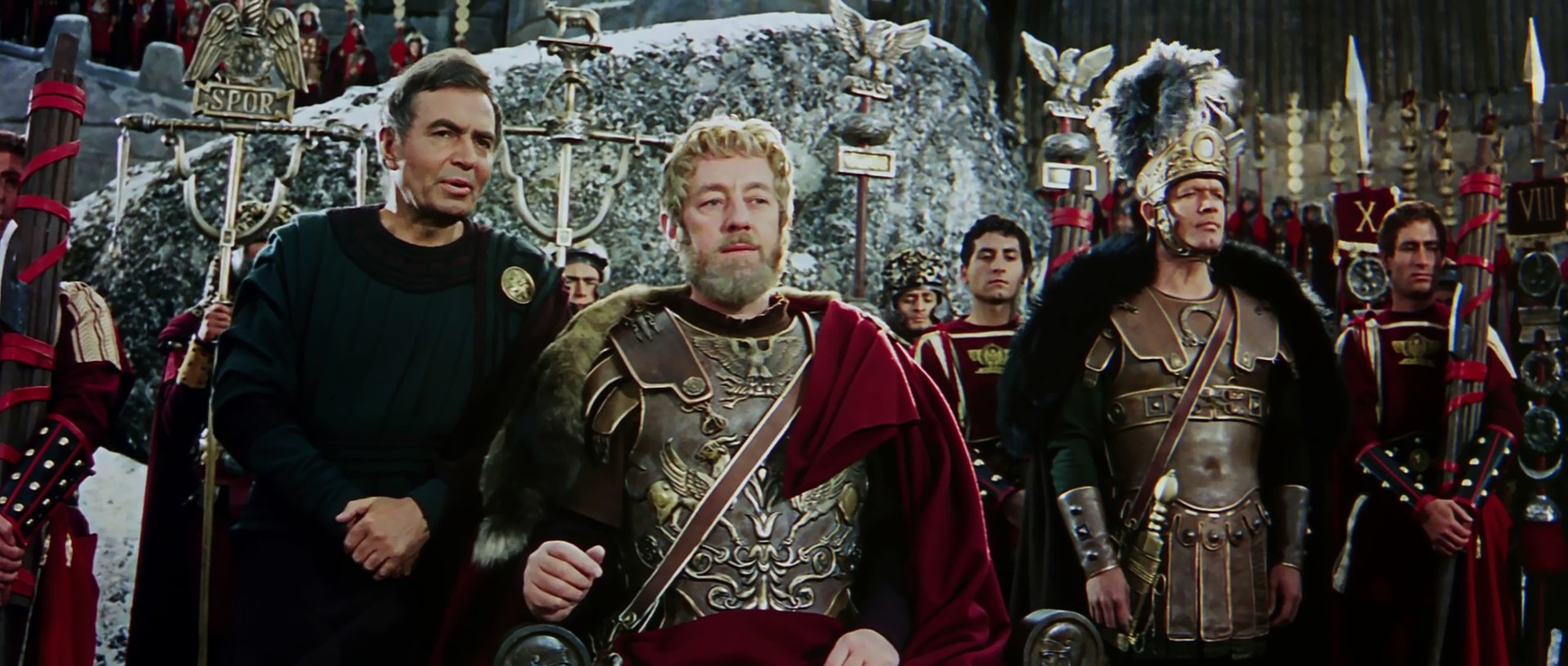 James Mason, Alec Guinness and Stephen Boyd