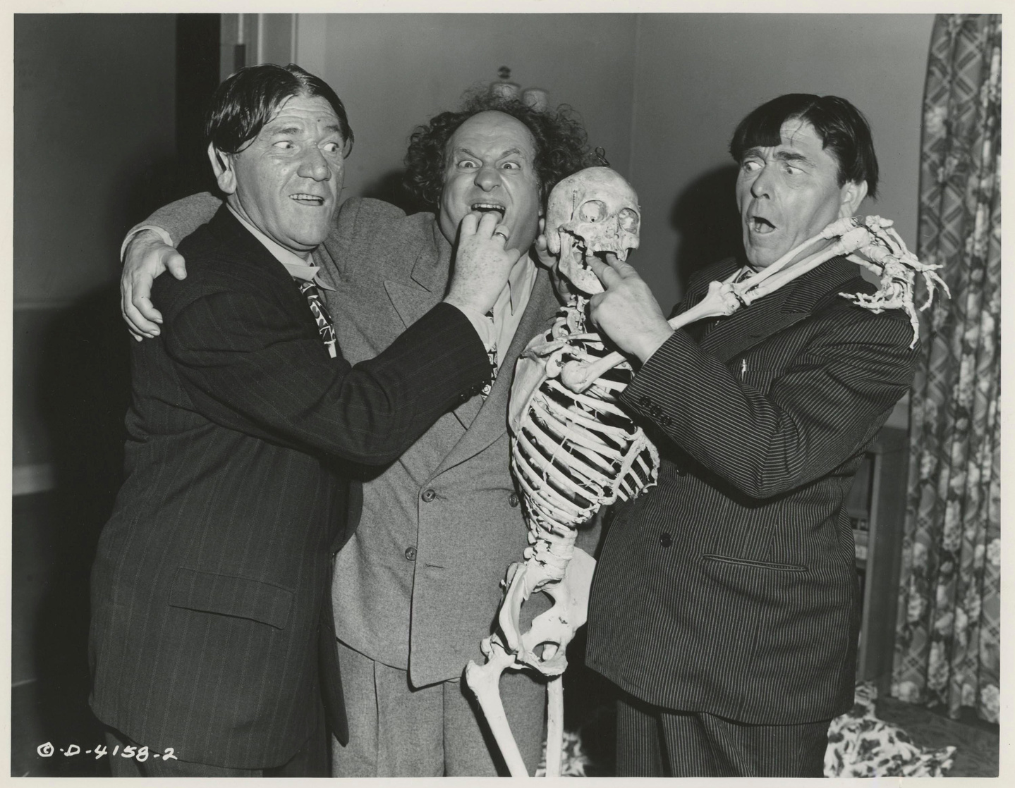 Shemp Howard, Larry Fine, Moe Howard