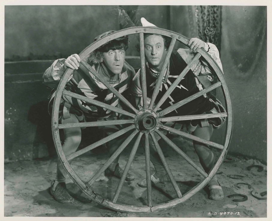 Moe Howard, Larry Fine