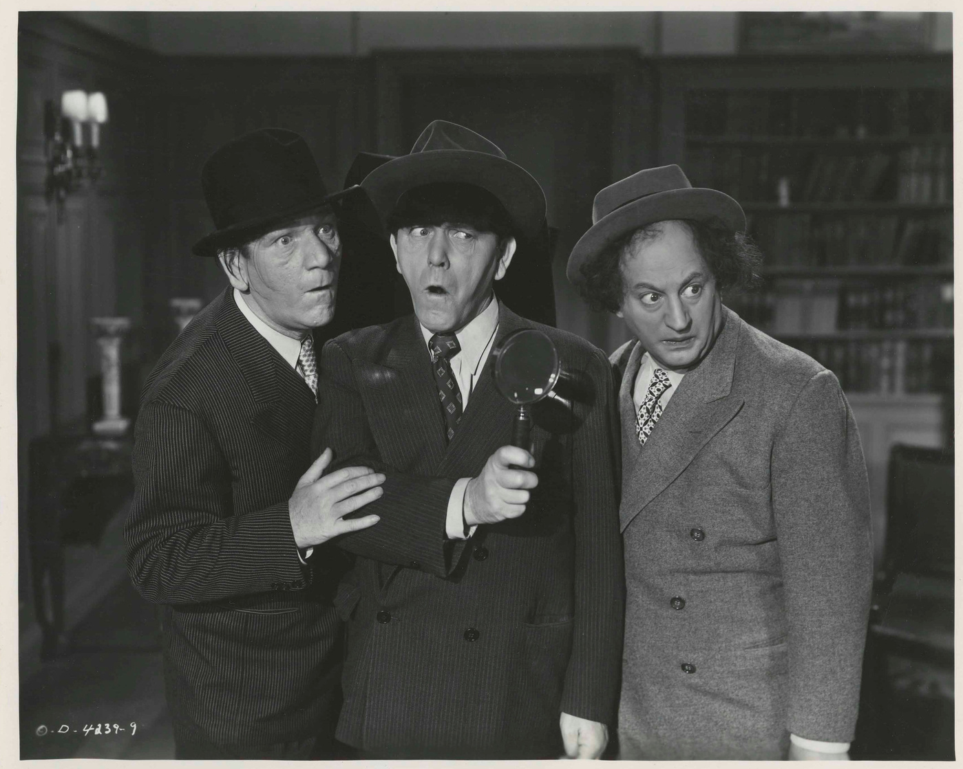 Shemp Howard, Moe Howard, Larry Fine