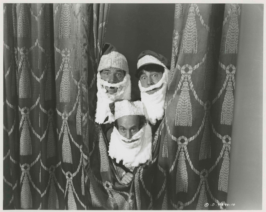 Shemp Howard, Larry Fine, Moe Howard