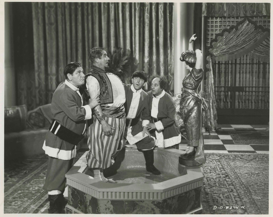 Shemp Howard, Moe Howard, Larry Fine