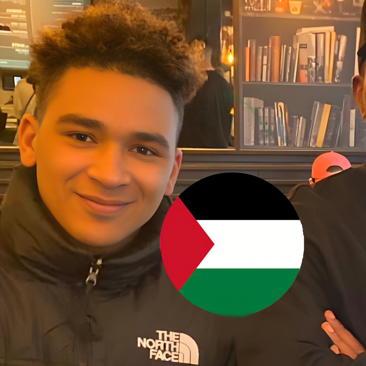 Rashad Saunders supports Free Gaza