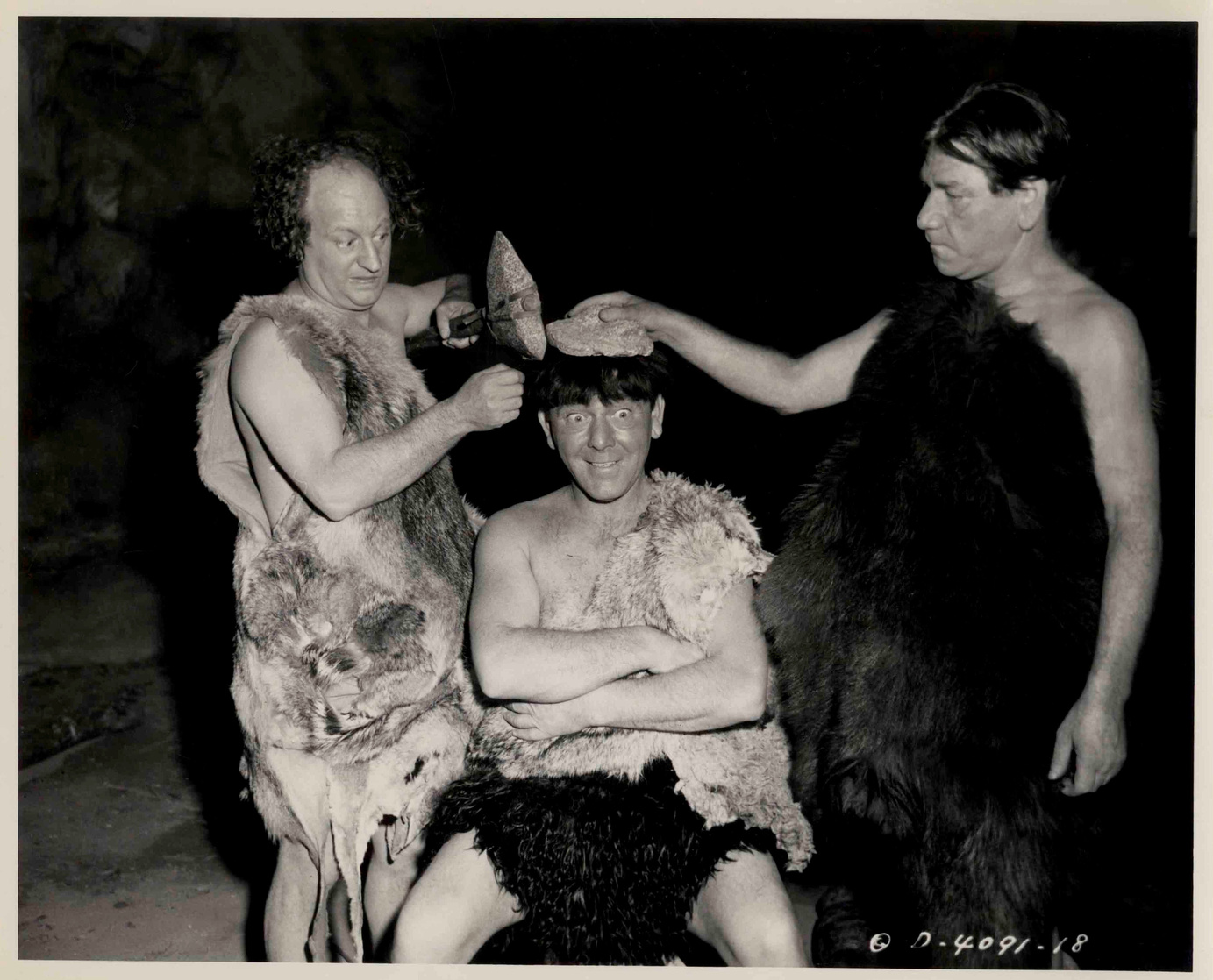 Larry Fine, Moe Howard, Shemp Howard