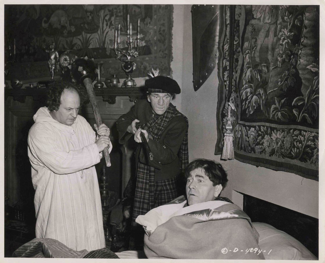 Larry Fine, Shemp Howard, Moe Howard