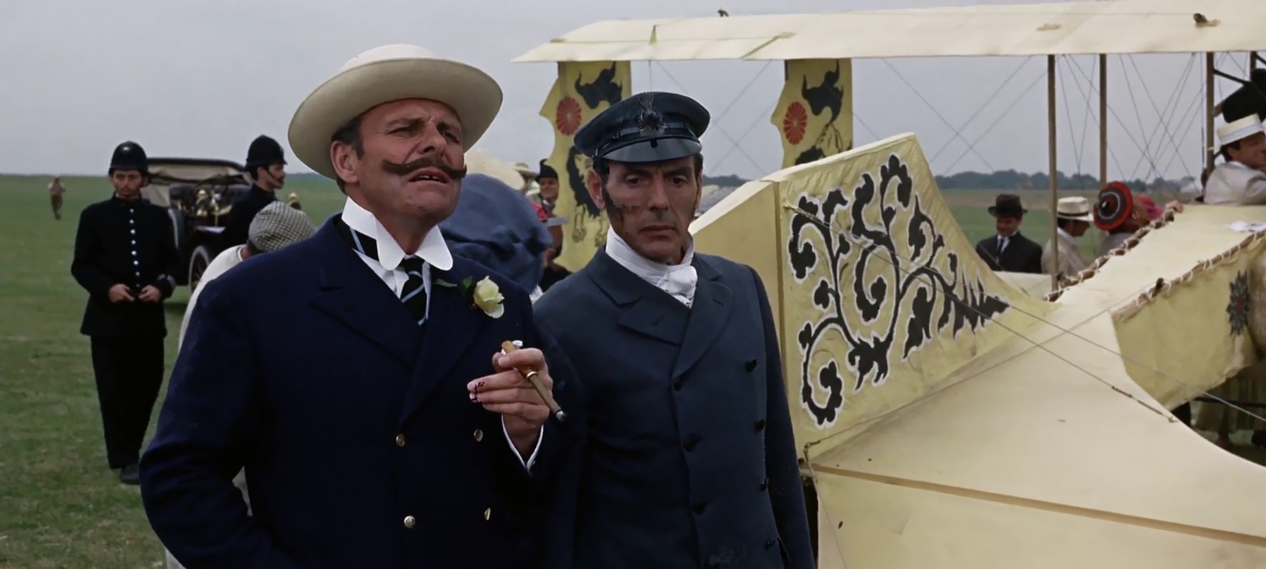Terry-Thomas and Eric Sykes