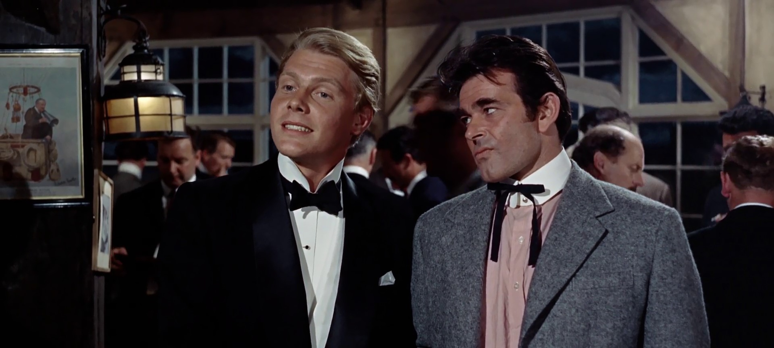 James Fox and Stuart Whitman