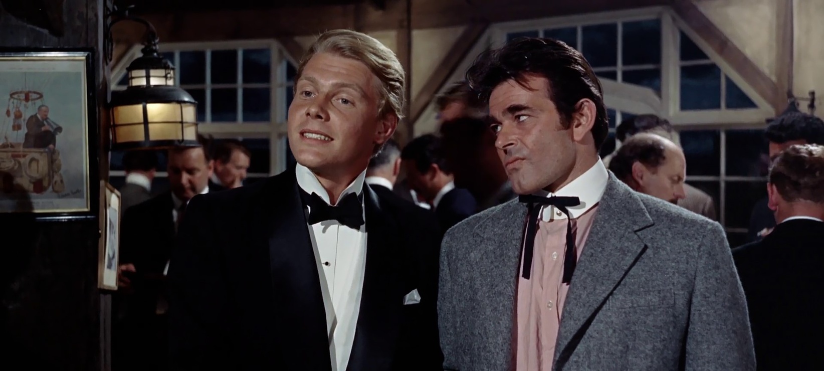 James Fox and Stuart Whitman