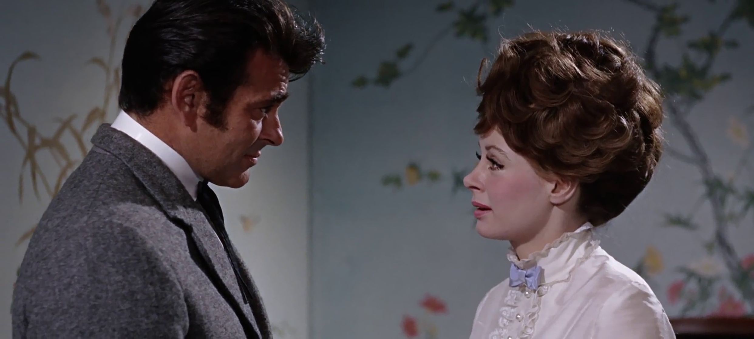 Stuart Whitman and Sarah Miles