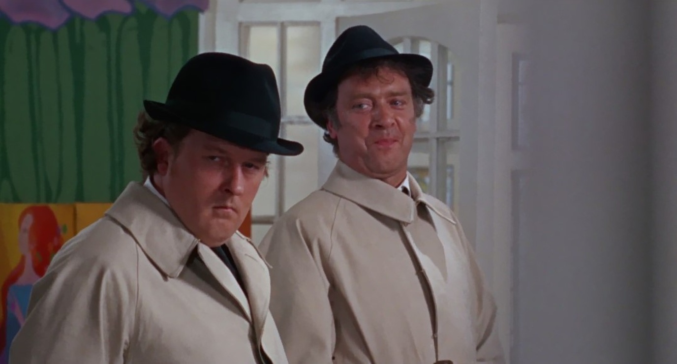 William Rushton and Freddie Jones