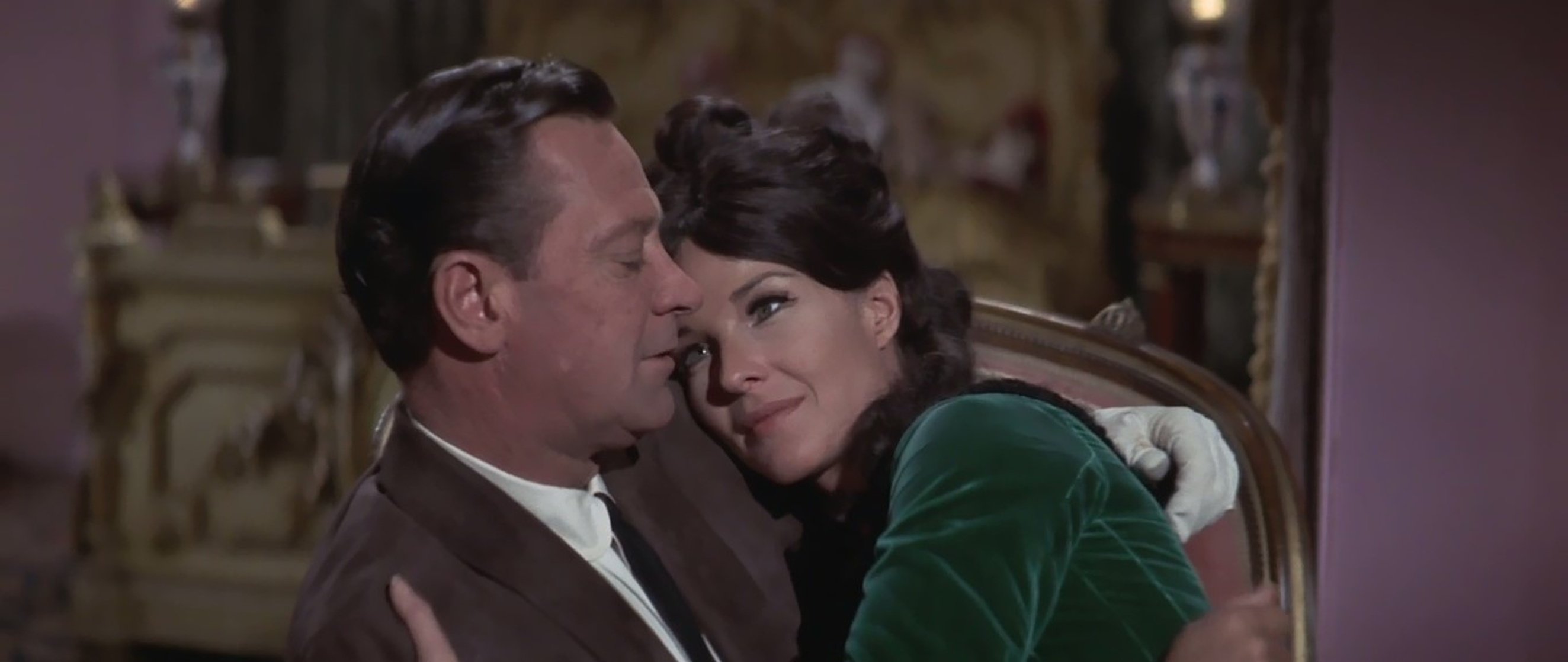 William Holden and Janice Rule
